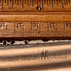 Vintage~henckles~7.5 Inch Blade-zwillingswerk Ag~soligen GERMANY ...