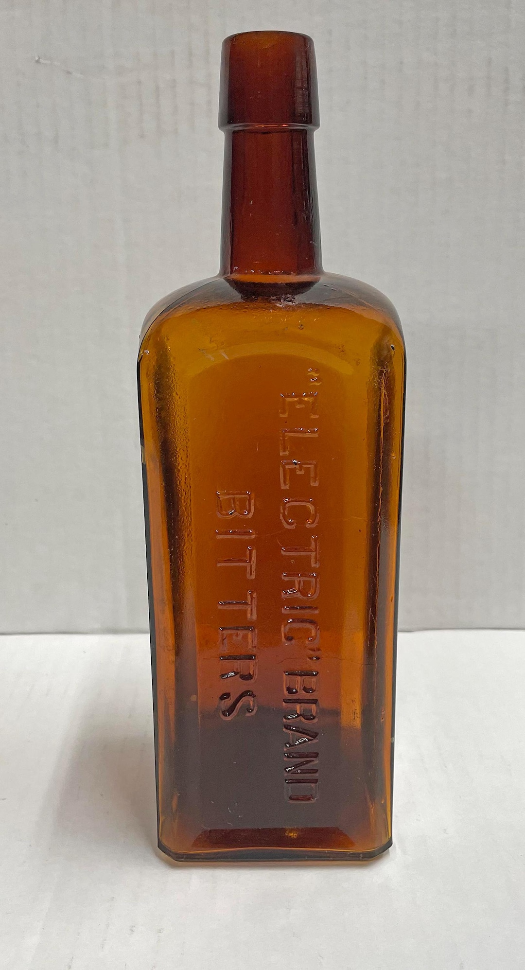 Antique Electric Brand Bitters Bottle - Etsy