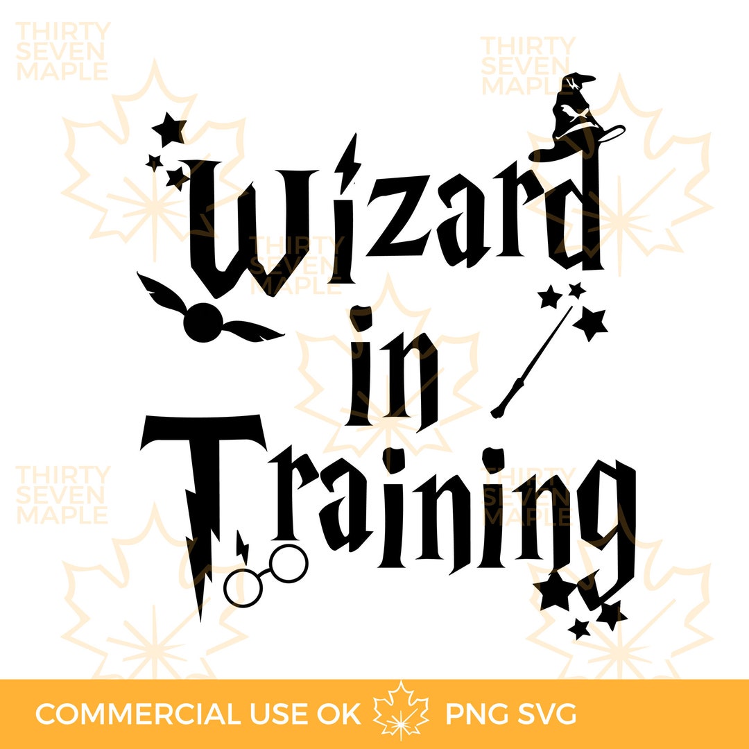 Wizard in Training SVG PNG - Etsy