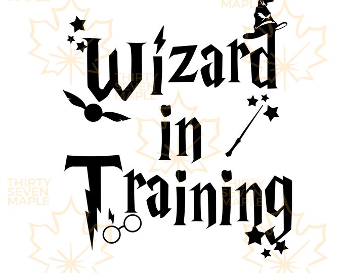 Wizard in Training SVG PNG - Etsy