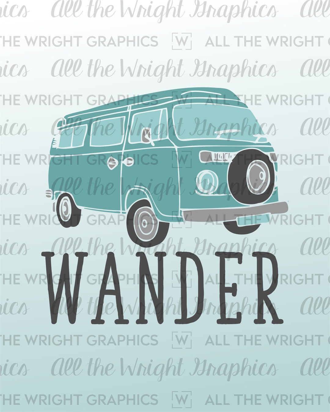 Wander Graphic - Png for Sublimation, Svg Cut File, Jpg Printable - Etsy