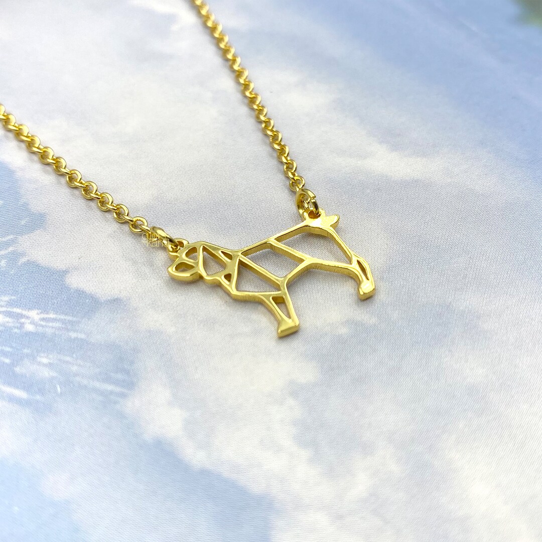 Boykin Spaniel Necklace, Origami Dog Jewelry, Pet Memorial Jewelry, Dog ...