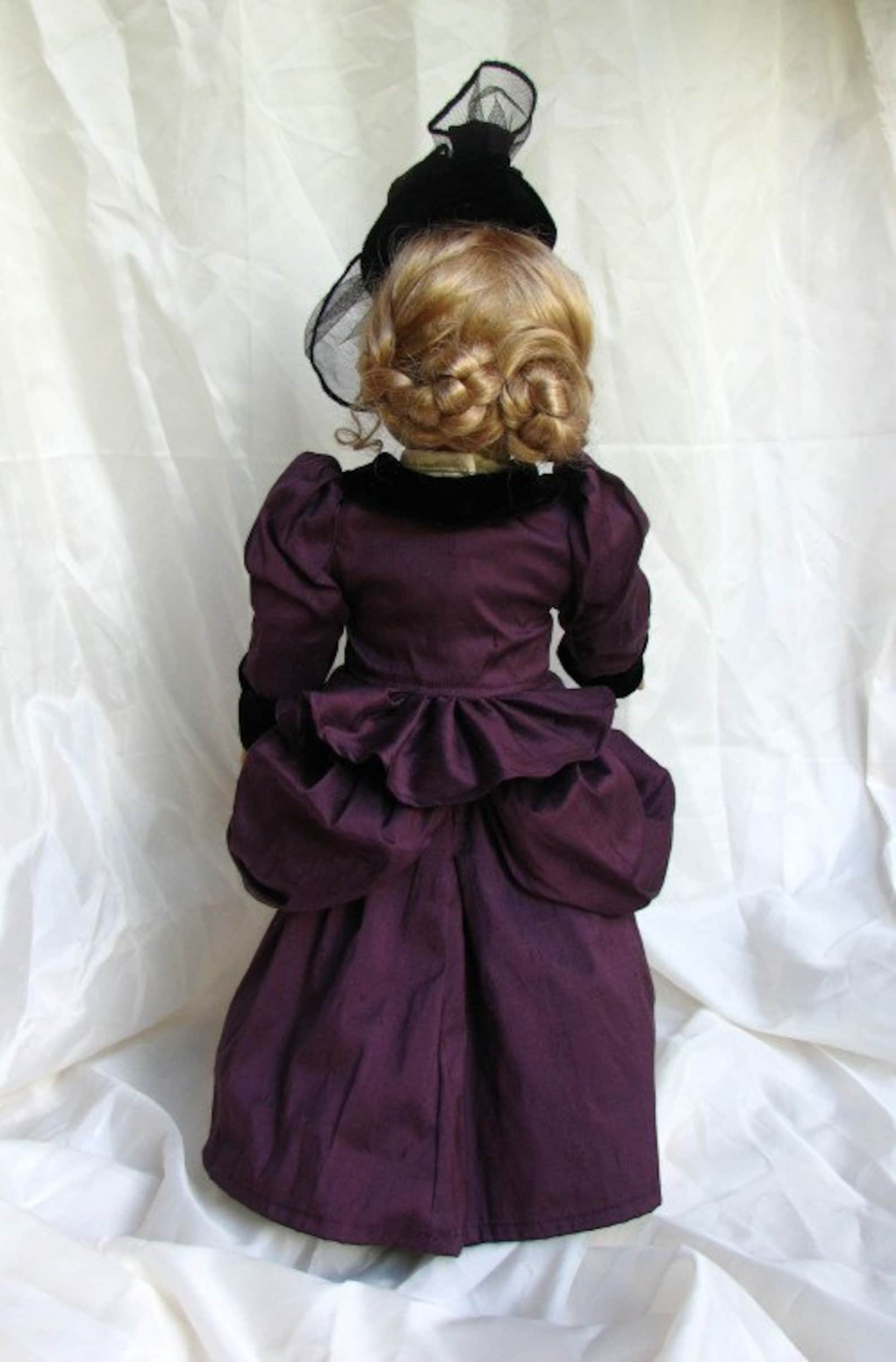 Victorian Walking Ensemble 18in Doll Pattern - Etsy