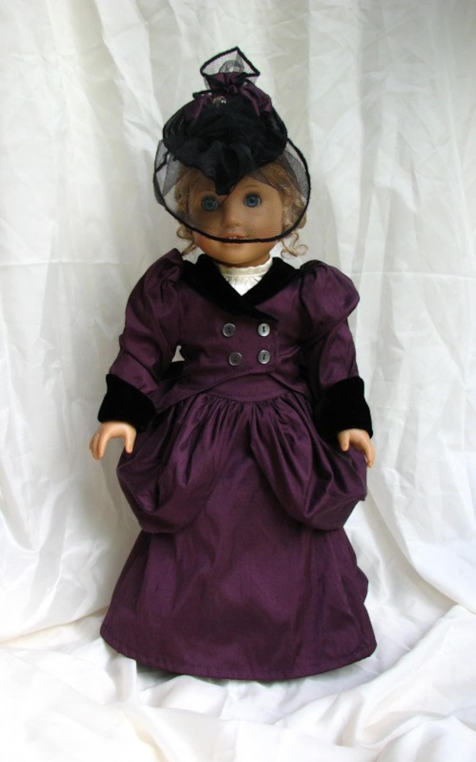 Victorian Walking Ensemble 18in Doll Pattern - Etsy