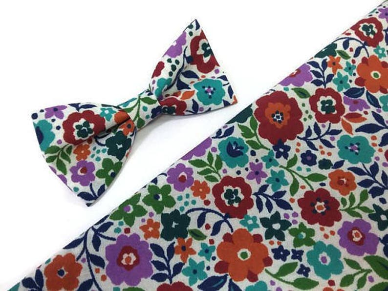 LIMITED EDITION Mexican wedding bow tie and matching Y-back | Etsy