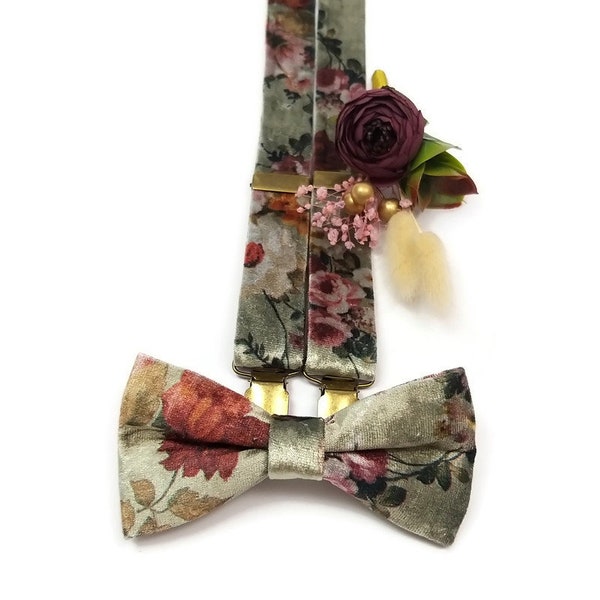 Pocket Square Boutonniere - Etsy
