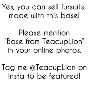 Fursuit Head Base - Sunraku Bird Extra Durable 3D Printed Headbase ...