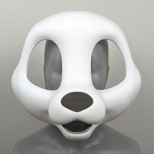 Fursuit Head Base Plushie Mascot Toony Bunny Canine Feline 3d Print PLA ...