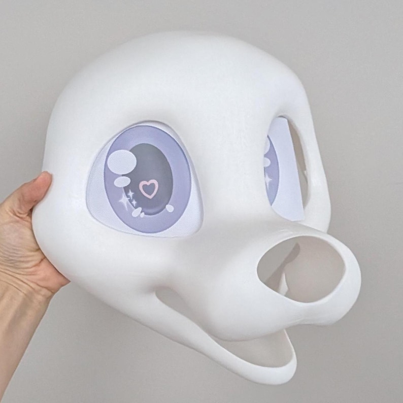 Fursuit Head Base - LAST CHANCE Toony Large Canine Extra Durable 3D ...