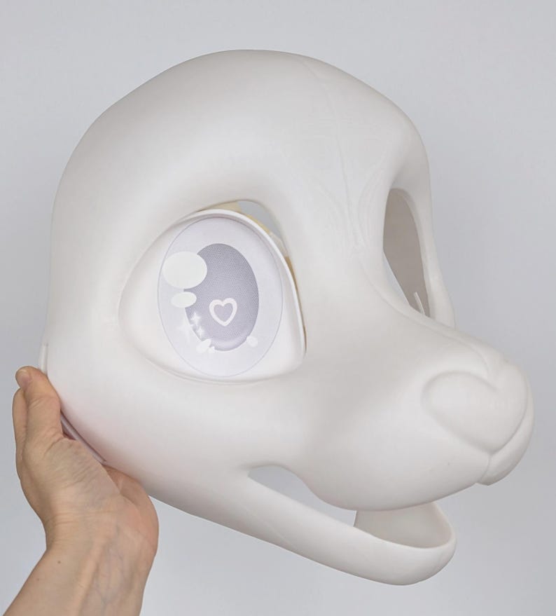 Fursuit Head Base - Sweet Tiger Large Big Cat Feline 3d Print PLA ...