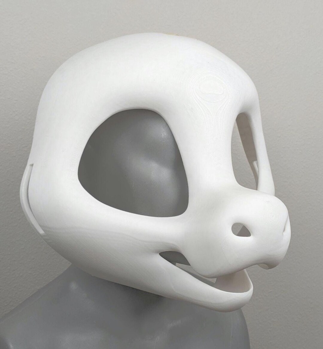Fursuit Head Base - Dragon or Toony Kemono Pony Larger Snout 3d Print ...