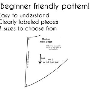 Fursuit Sewing Pattern - Deluxe Slim Neck Chest PDF Tutorial Digital ...