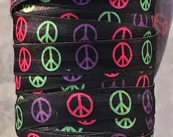 Peace sign ribbon | Etsy
