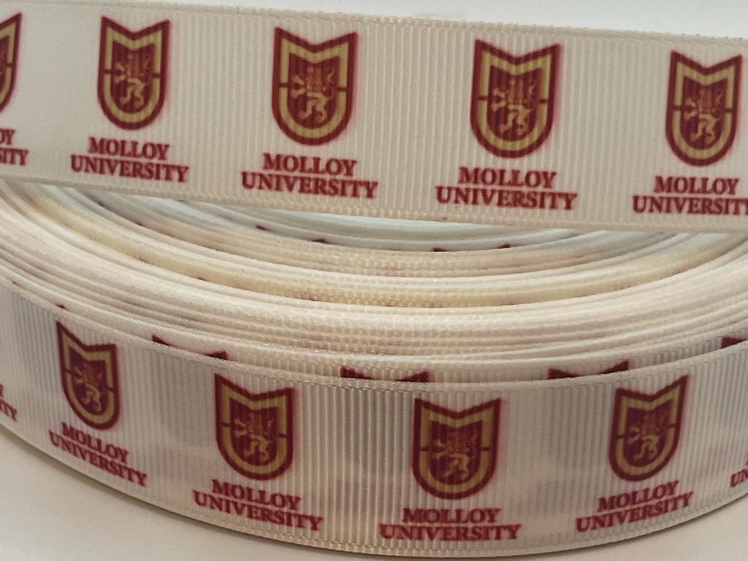 College Inspired Ribbon 7/8-inch Grosgrain Ribbon - Etsy