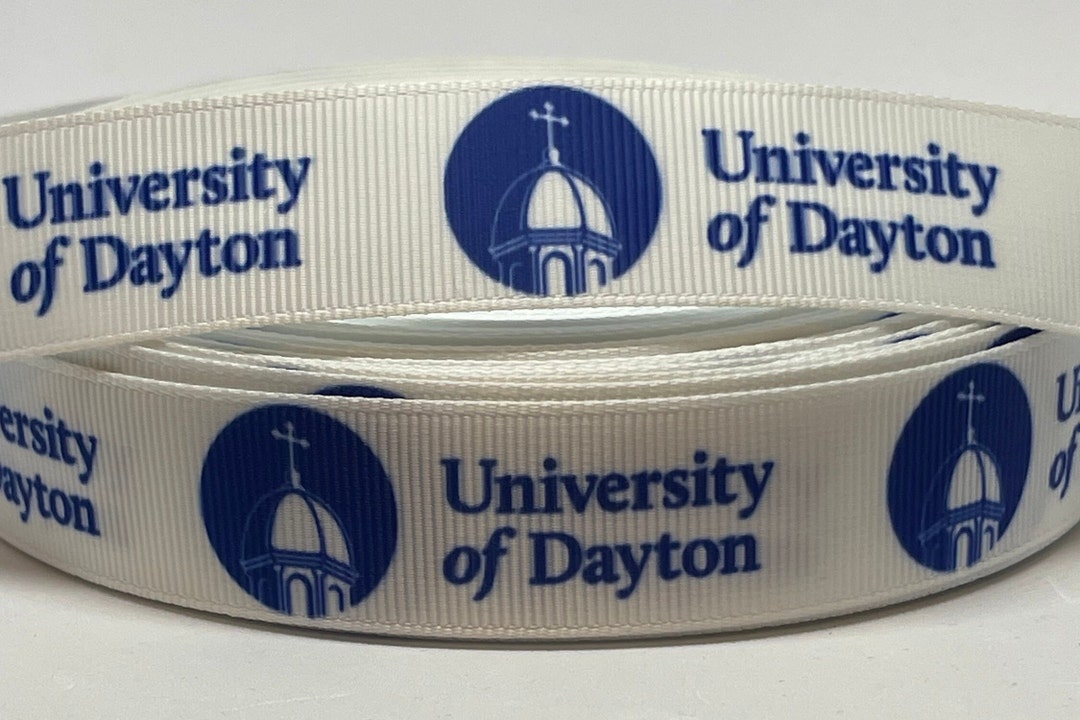 Dayton Ribbon 7/8 Inch Grosgrain Ribbon College Ribbon University of ...
