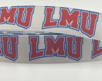 Georgia Ribbon 7/8 Inch Grosgrain Ribbon College Ribbon university of ...