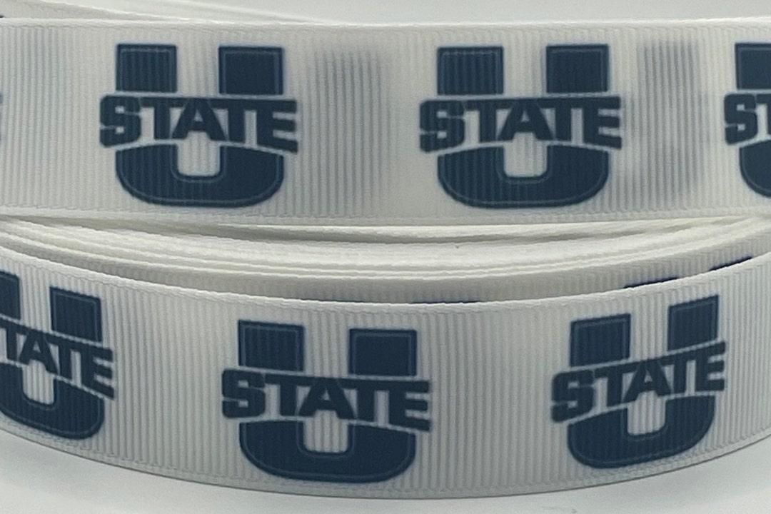 College Inspired Ribbon 7/8-inch Grosgrain Ribbon College Ribbon - Etsy