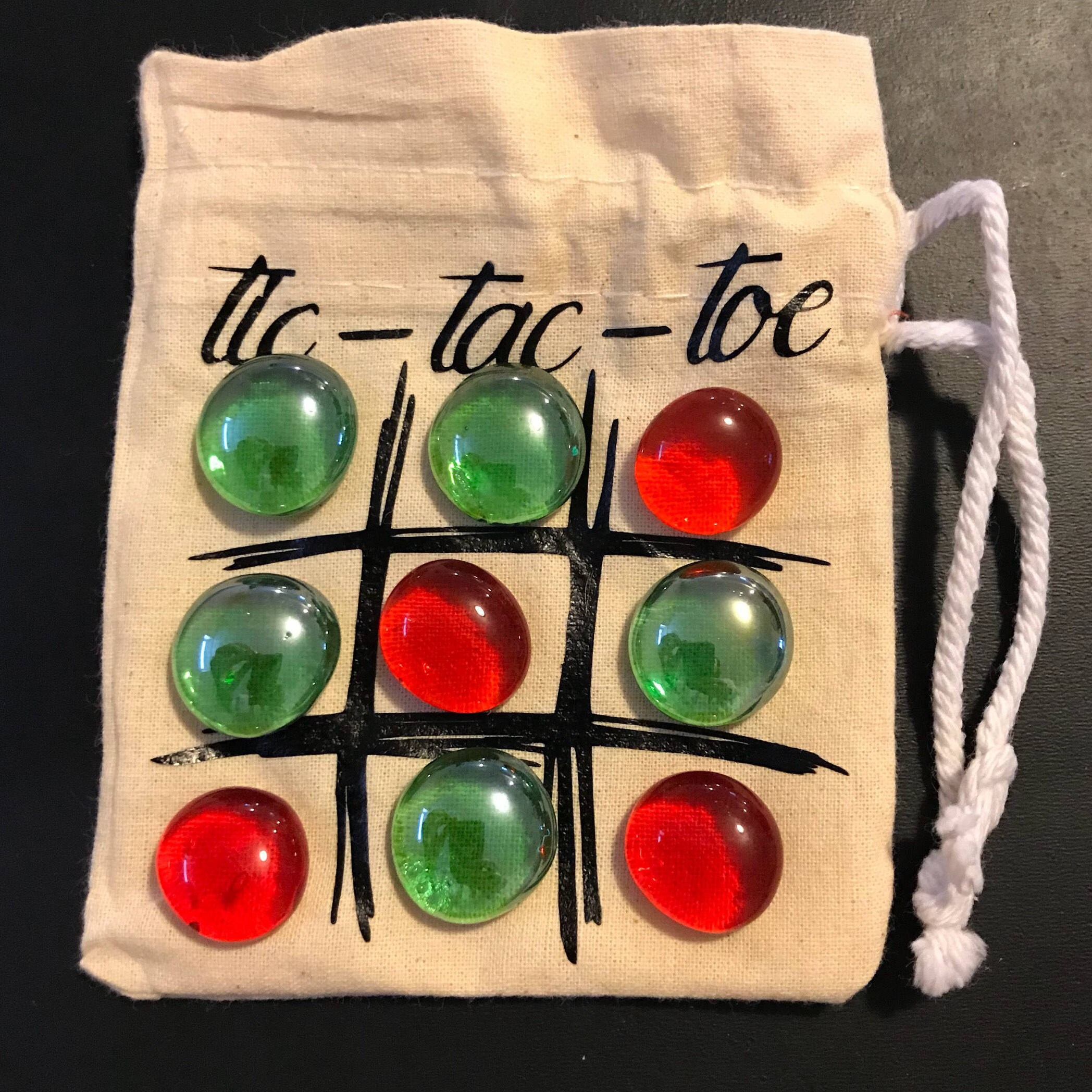 Tic Tac Toe Bags Customizable Tic Tac Toe Game Drawstring Etsy