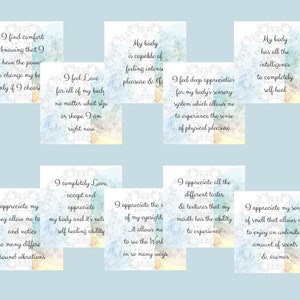 40 Self Love Affirmation Cards Printable Positive Quotes - Etsy