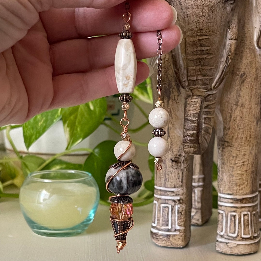 OOAK Amazonite Copper Dowsing Pendulum, Chakra Pendulum, Energy Healing ...