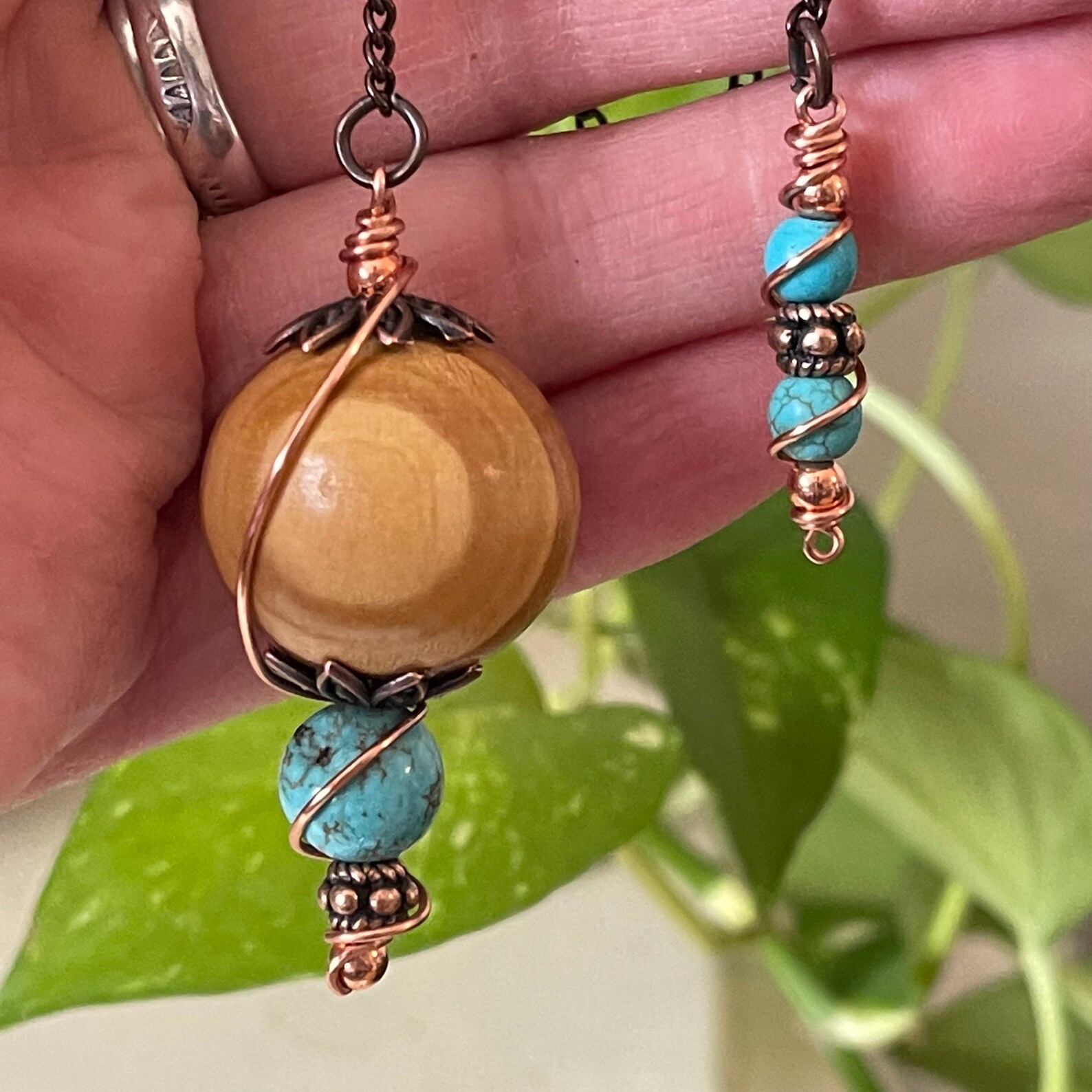 Wood Dowsing Pendulum Dowsing Rod Divination Yoga Pendulum - Etsy