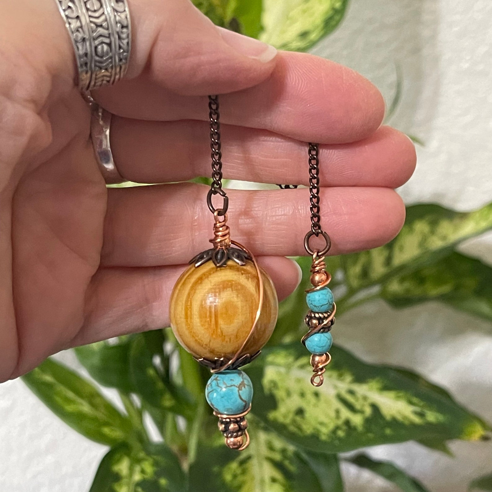 Wood Dowsing Pendulum Dowsing Rod Divination Yoga Pendulum - Etsy