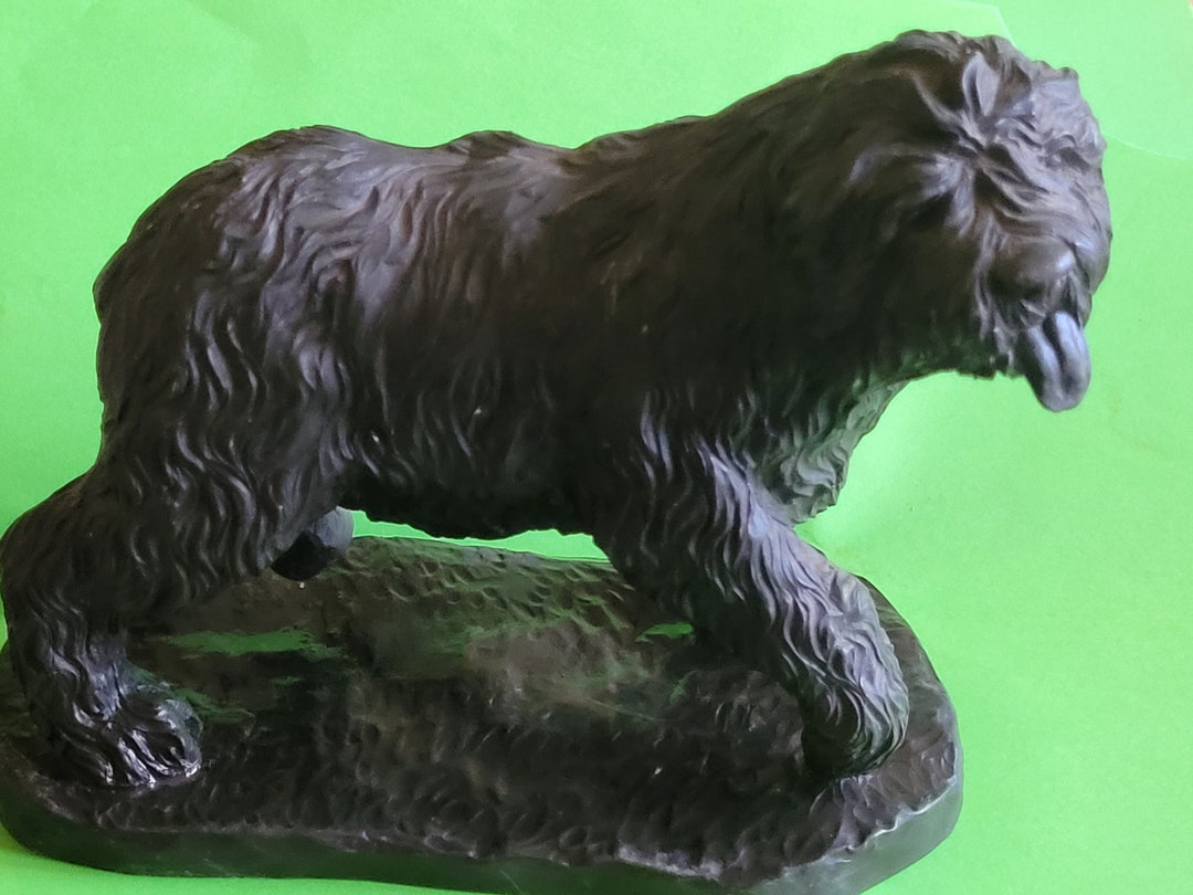 Heredities Cold Cast Bronze Resin Old English Sheepdog Figurine by Jean ...