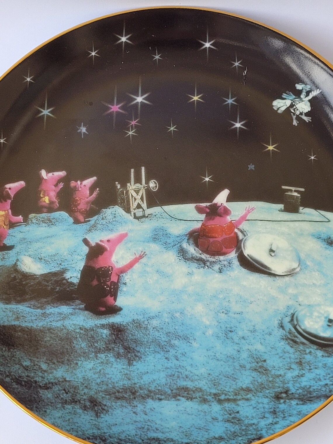 Danbury Mint Plate The Clangers The Golden Age Of Children s Tv Danbury Mint Plate The Clangers The Golden Age Of Children s Tv