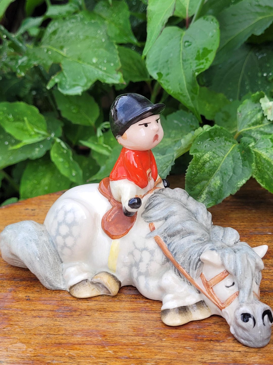 Beswick Thelwell Pony Kick Start - Etsy