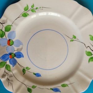 Thomas Forester Phoenix Ware Art Deco Square Plate - Etsy