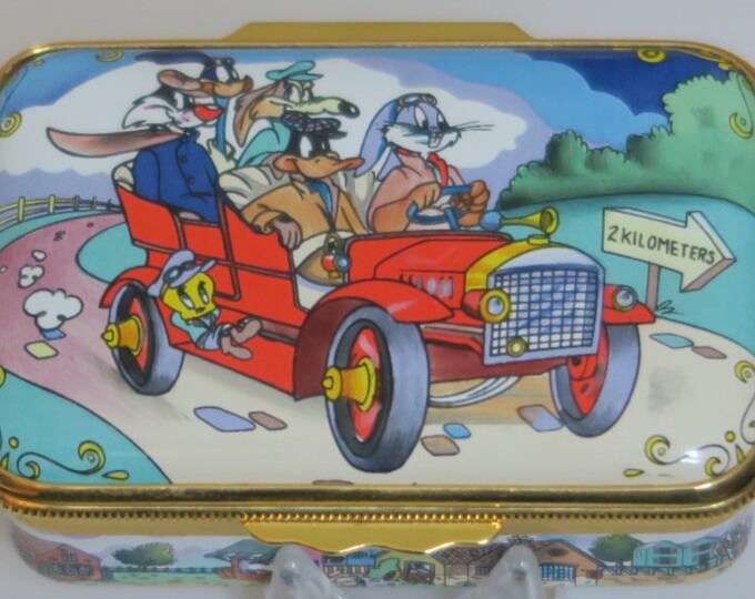 Halcyon Days Warner Bros Loony Tunes Enamel Trinket Box , Boxed - Etsy