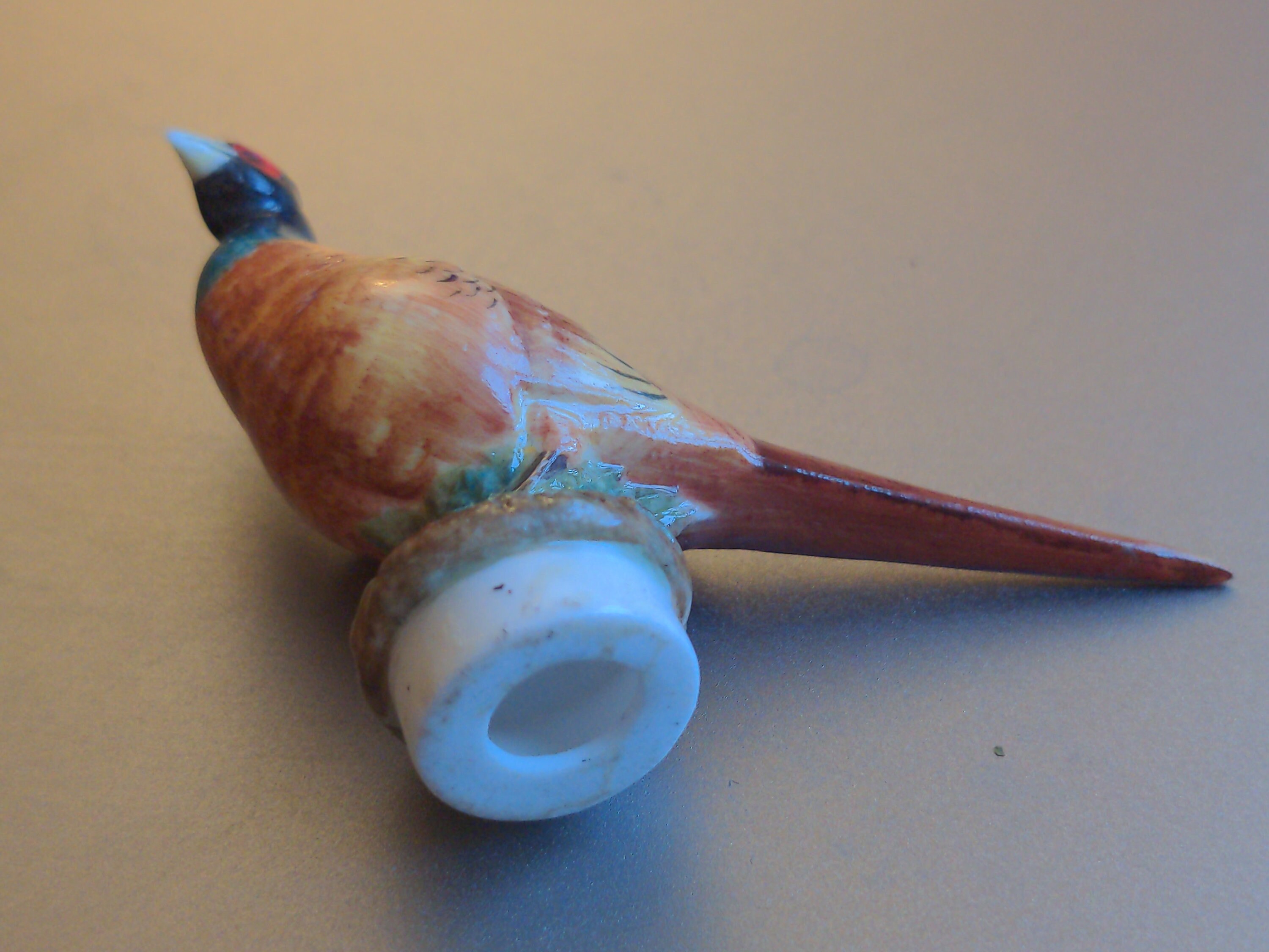 Halcyon Days Porcelain Pheasant Bird Seal Top Only - Etsy