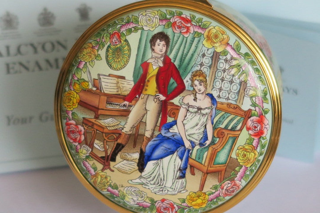 Halcyon Days Music Box Beethoven Fur Elise Boxed - Etsy