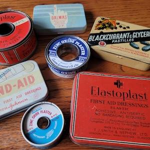 Collection Vintage First Aid Tins - Etsy
