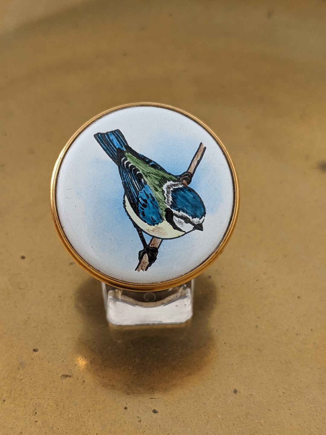 Toye, Kenning and Spencer Blue Tit Bird Enamel Trinket Box boxed - Etsy
