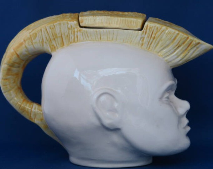 Swineside Ceramics Punk Rocker Teapot - Etsy