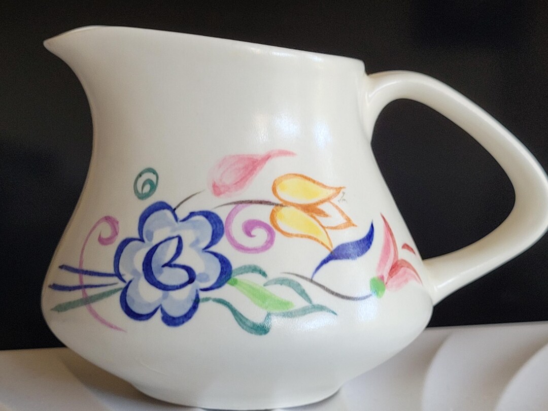 Poole Pottery Jug Traditional Pattern - Etsy