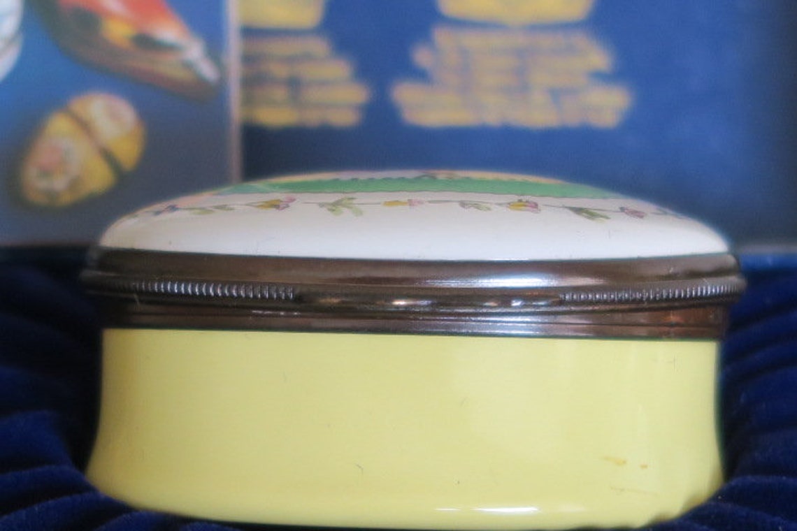 Halcyon Days Trinket Box 18th C Replica British Museum Boxed - Etsy