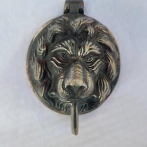 Antique Metal Lion Mask Door Lock Cover - Etsy