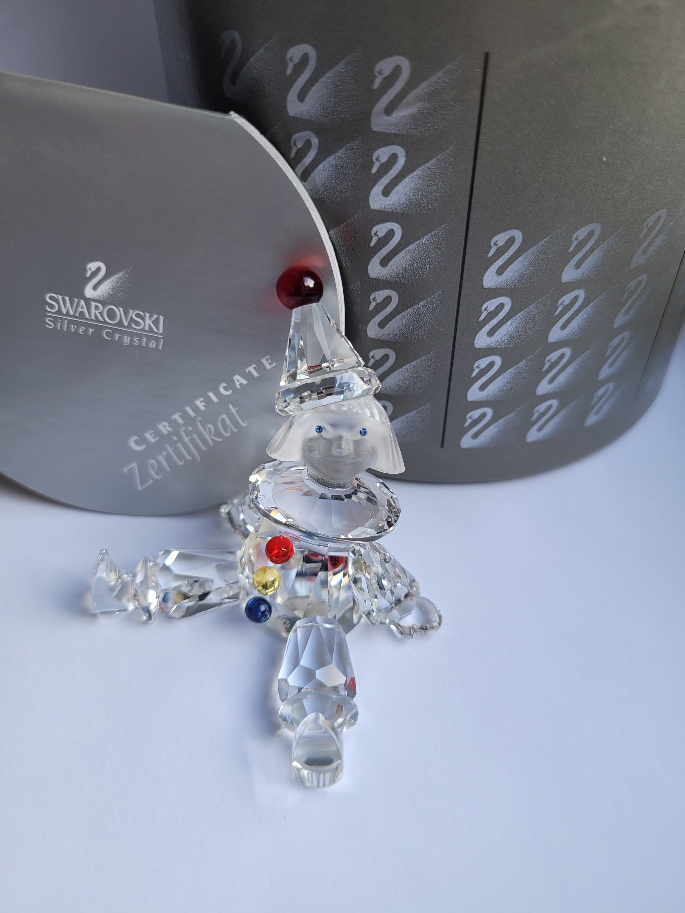 Swarovski Crystal Puppet Clown Puppet,boxed - Etsy