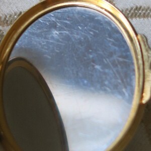 Halcyon Days Enamels Trinket Box Look Within..mirror 25th Anniversary ...