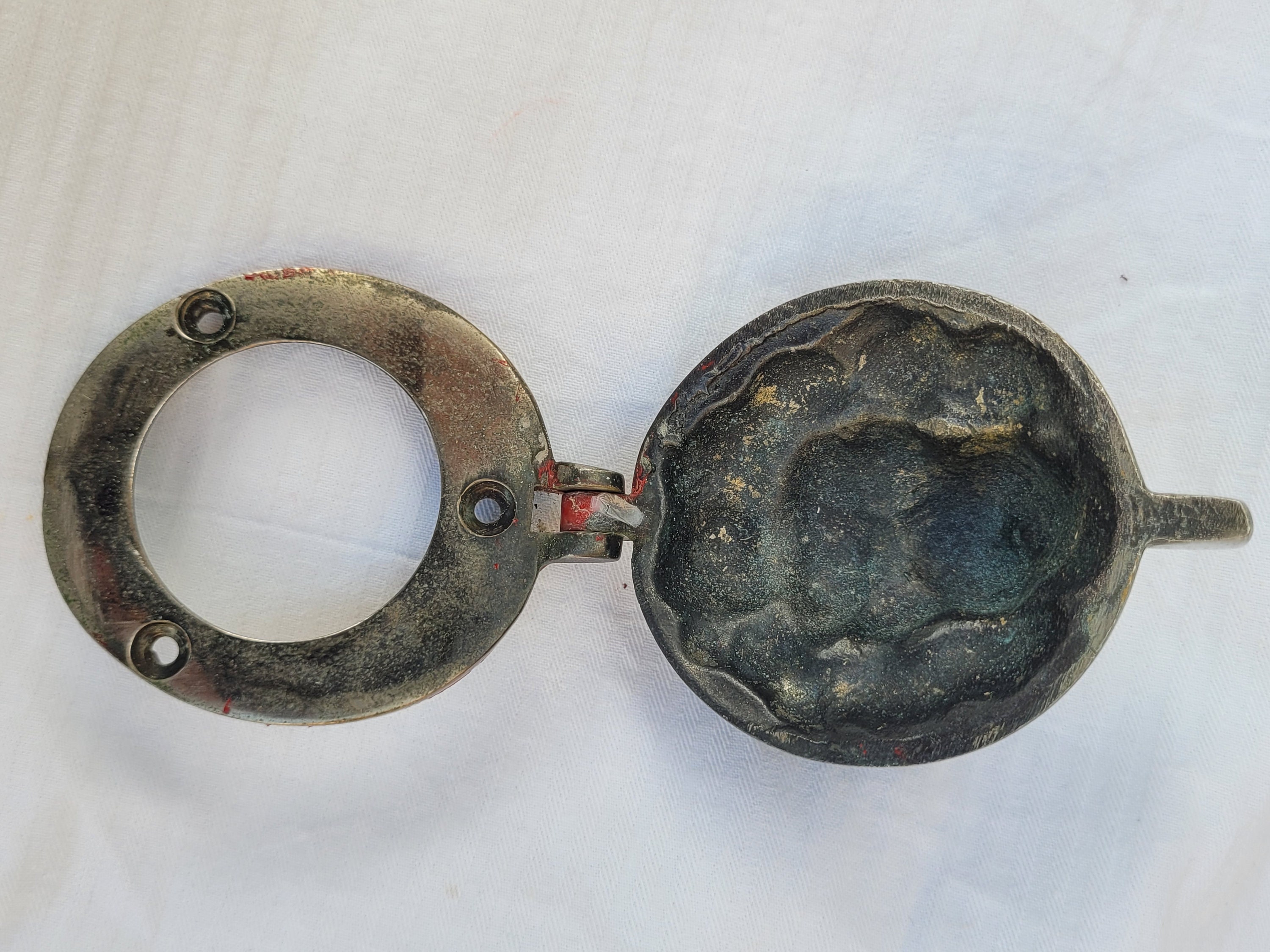 Antique Metal Lion Mask Door Lock Cover - Etsy