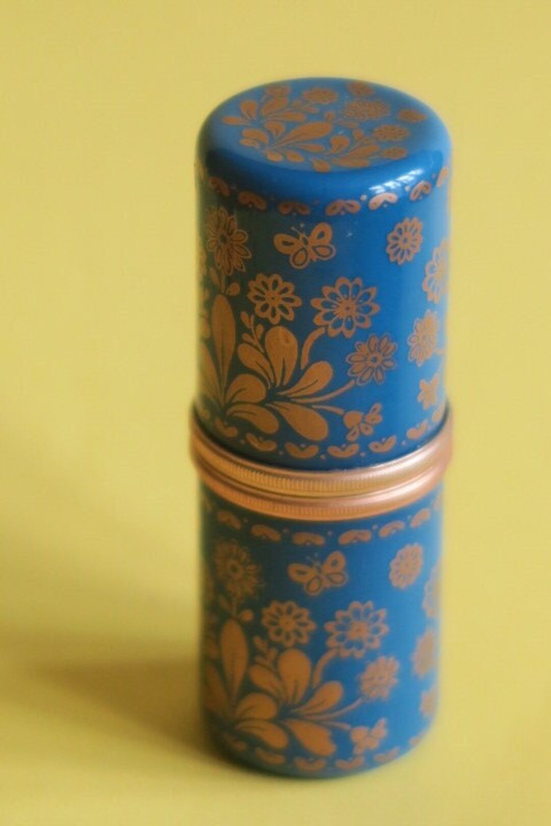 Rare Halcyon Days Enamel Needle Case , Boxed - Etsy