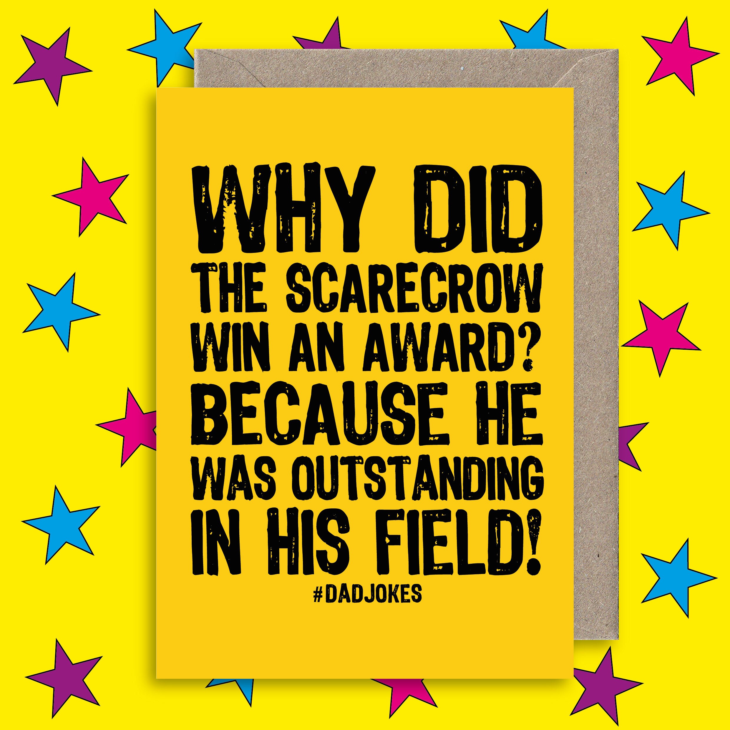 Funny Dad Joke Card Father Birthday Card Congratulations Etsy