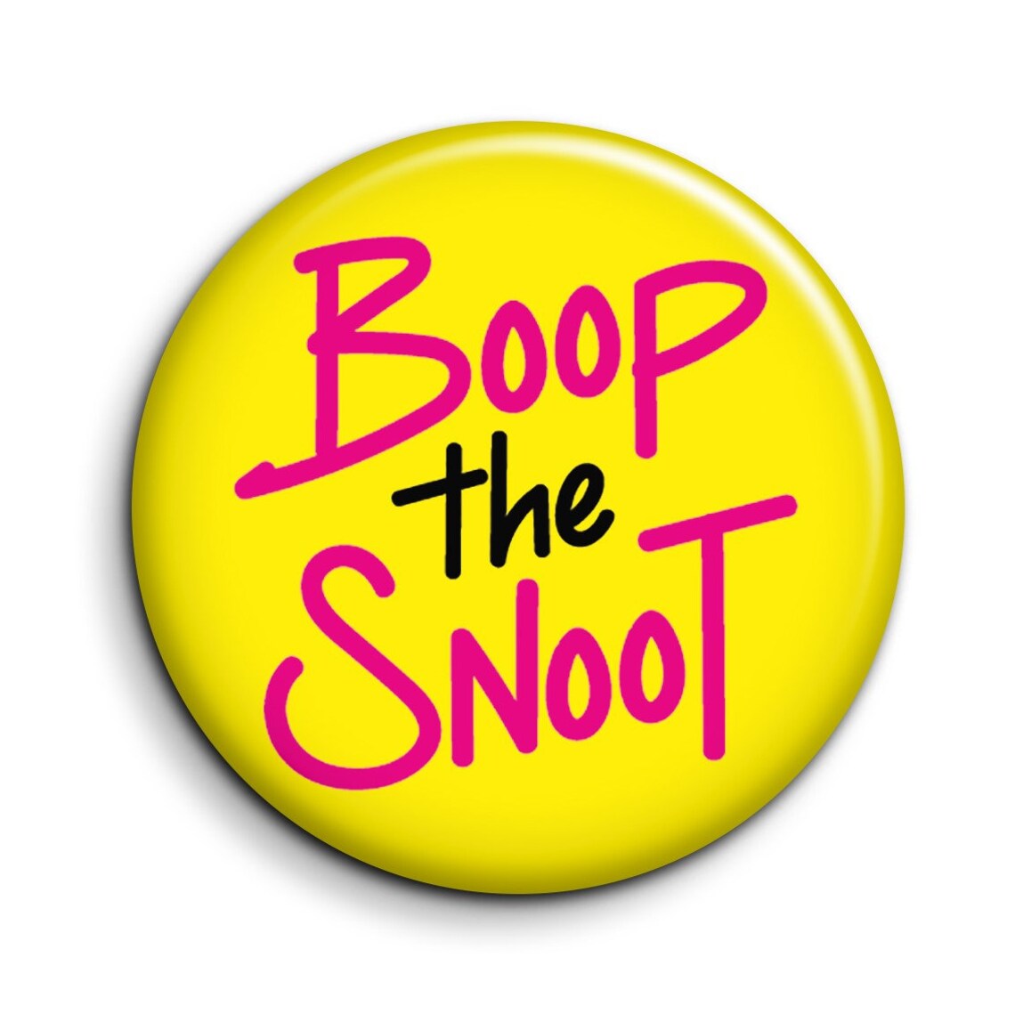 Boop the Snoot Funny Cat and Dog Button Pin Badge Cat Badge - Etsy