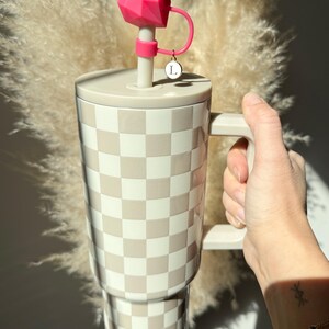 Diamond Heart Straw Topper, Stanley Straw Cap, Silicone Straw Cover ...