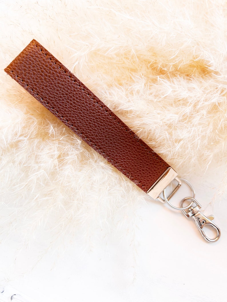 Wristlet Strap Keychain Wristlet Leather Keychain - Etsy
