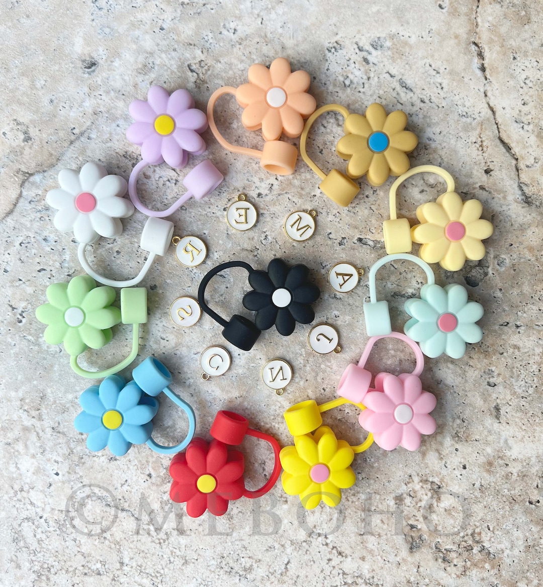 Stanley Straw Topper, Flower Straw Cover, Tumbler Cup Accessories ...