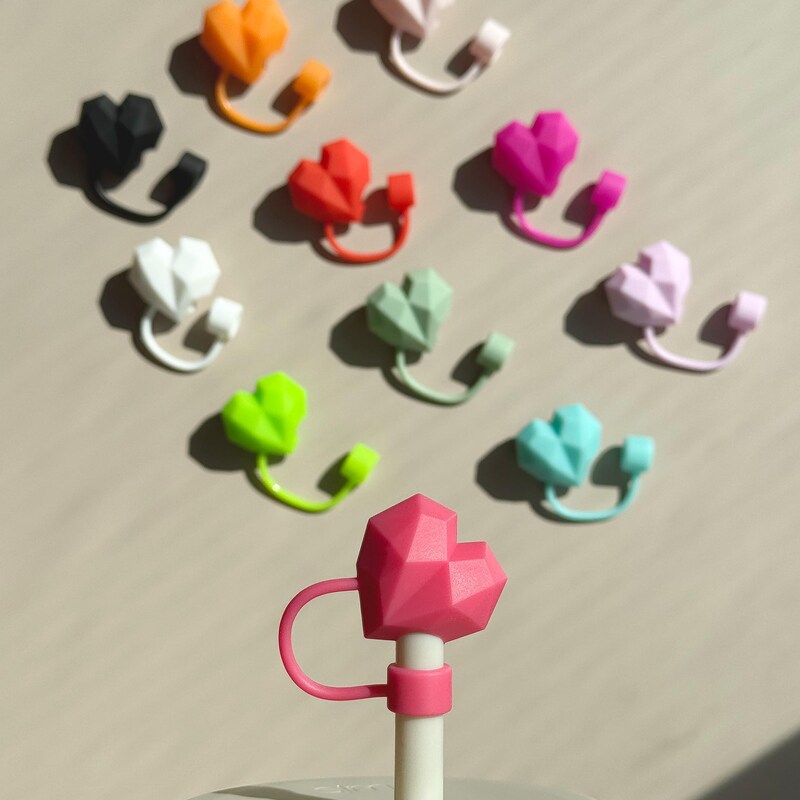Heart Straws - Etsy