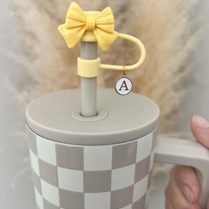 Bow Straw Topper, Stanley Straw Cap, Silicone Straw Cover 10mm BPA FREE ...